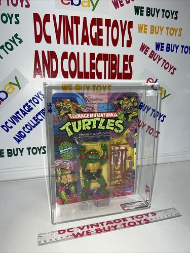 TMNT Teenage Mutant Ninja Turtles RAPHAEL FAN CLUB Flyer Soft Head AFA ...