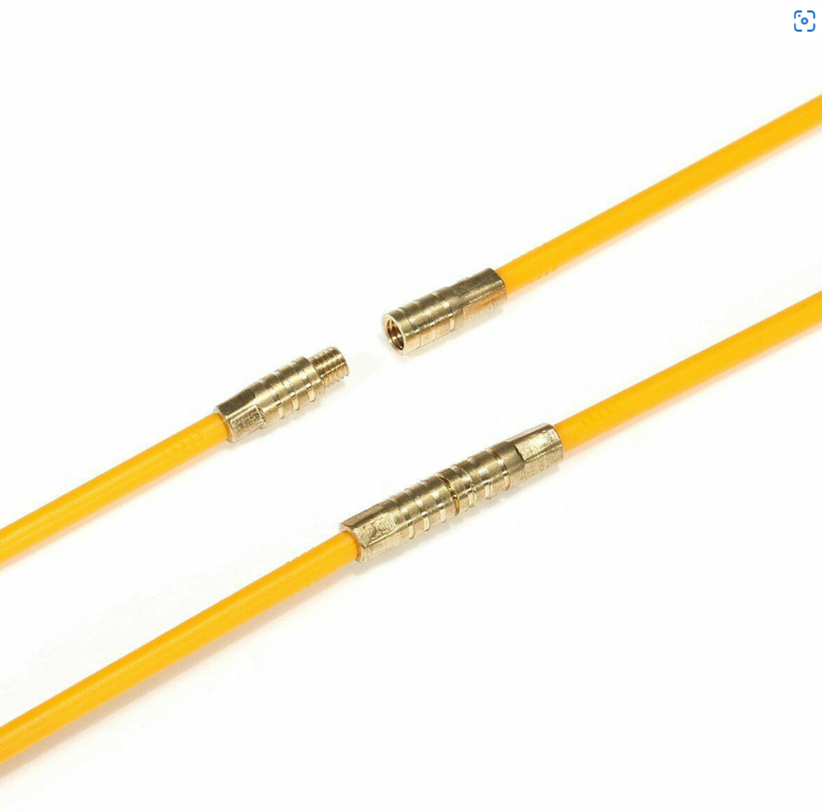 4mm Fiberglass Cable Wire Rod Electrician Push Puller Duct Rodder Snake ...