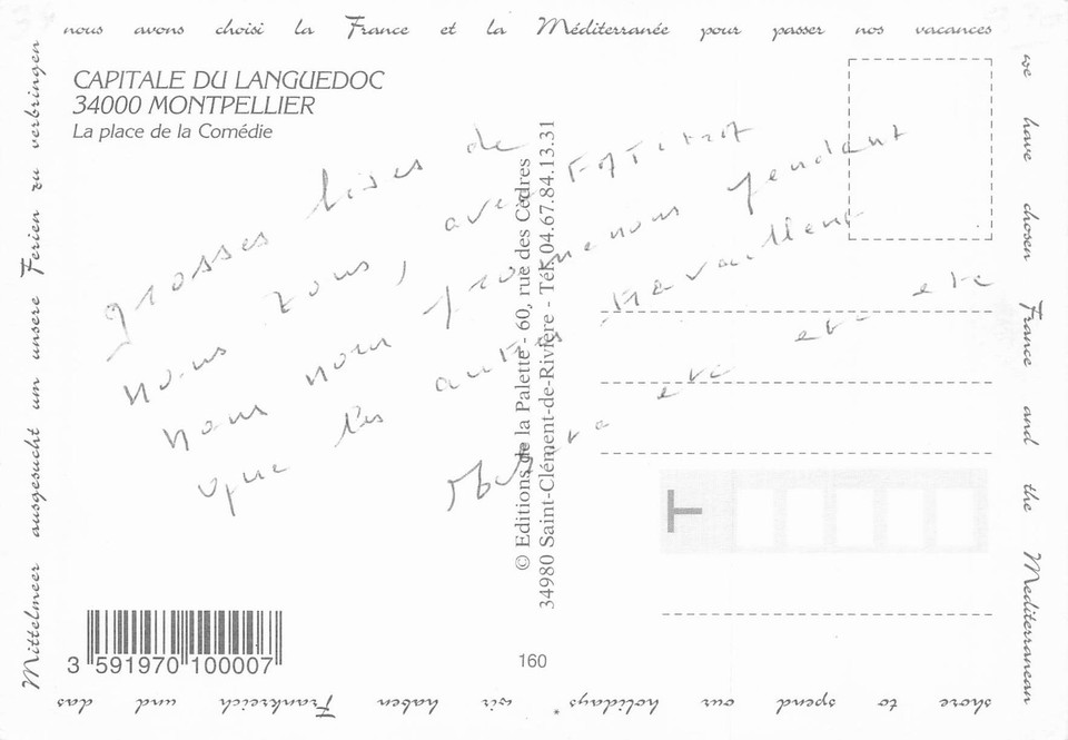 34 MONTPELLIER LA PLACE DE LA COMEDIE | eBay