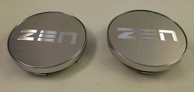 Zen Wheels Chrome Custom Wheel Center Cap Caps Set 2(1) # 210K62 | eBay