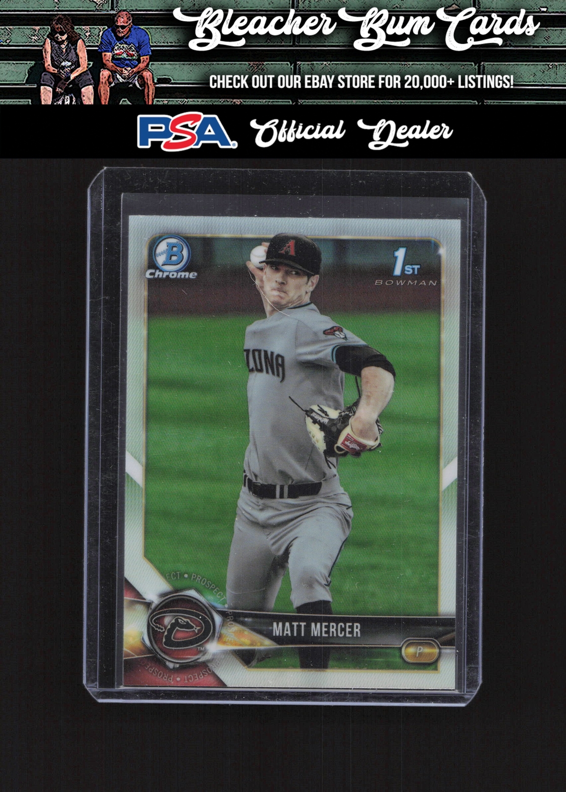 2018 Bowman Draft BDC-143 Matt Mercer Chrome Refractors 1st | eBay
