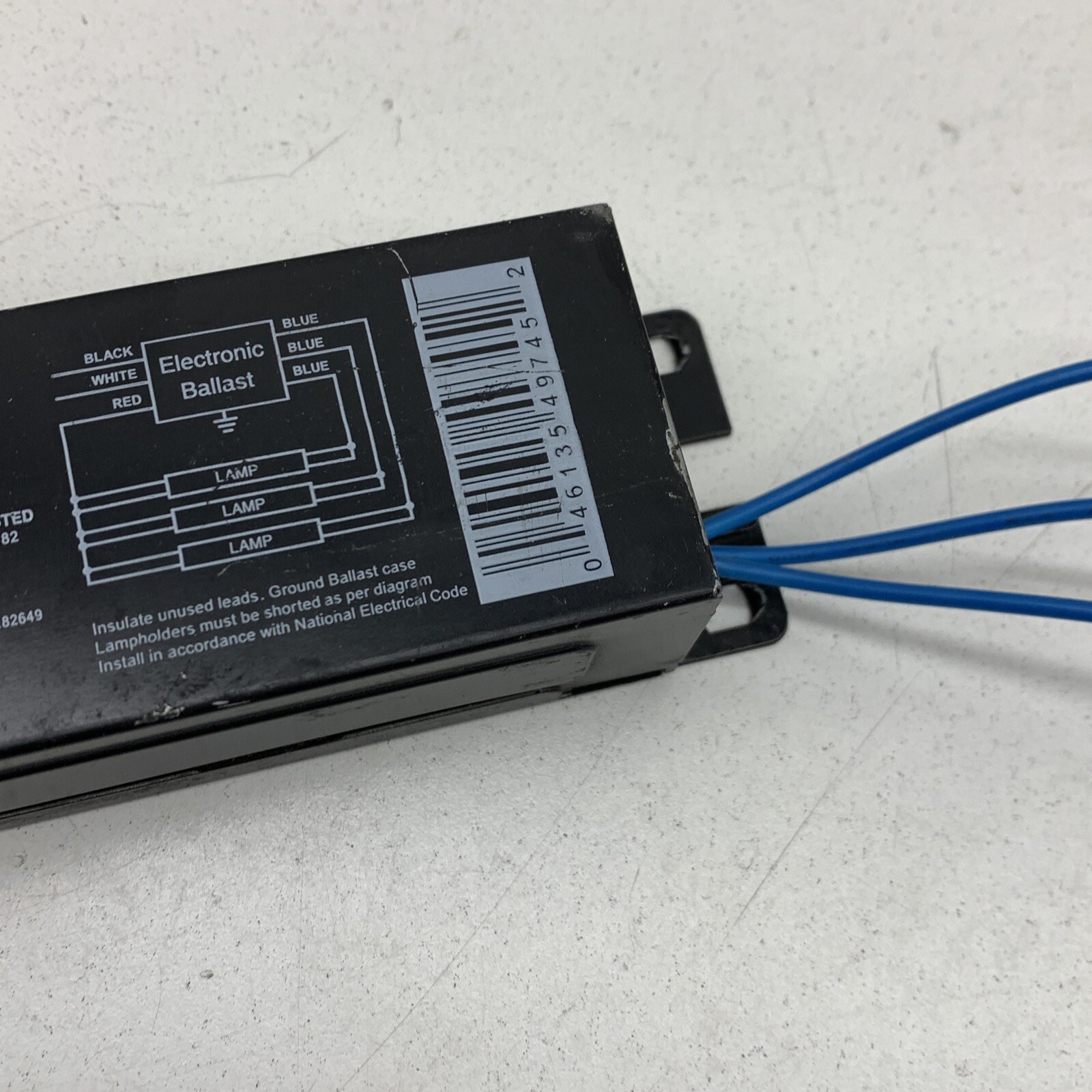 Osram Sylvania QTP 3x32T8/UNV ISL-SC Fluorescent Ballast (3-Lamp) F32T8 ...