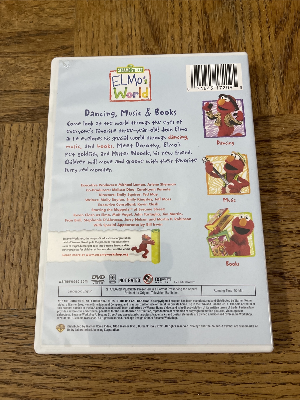 Sesame Street Elmos World Dancing Music And Books DVD 74645172095| eBay