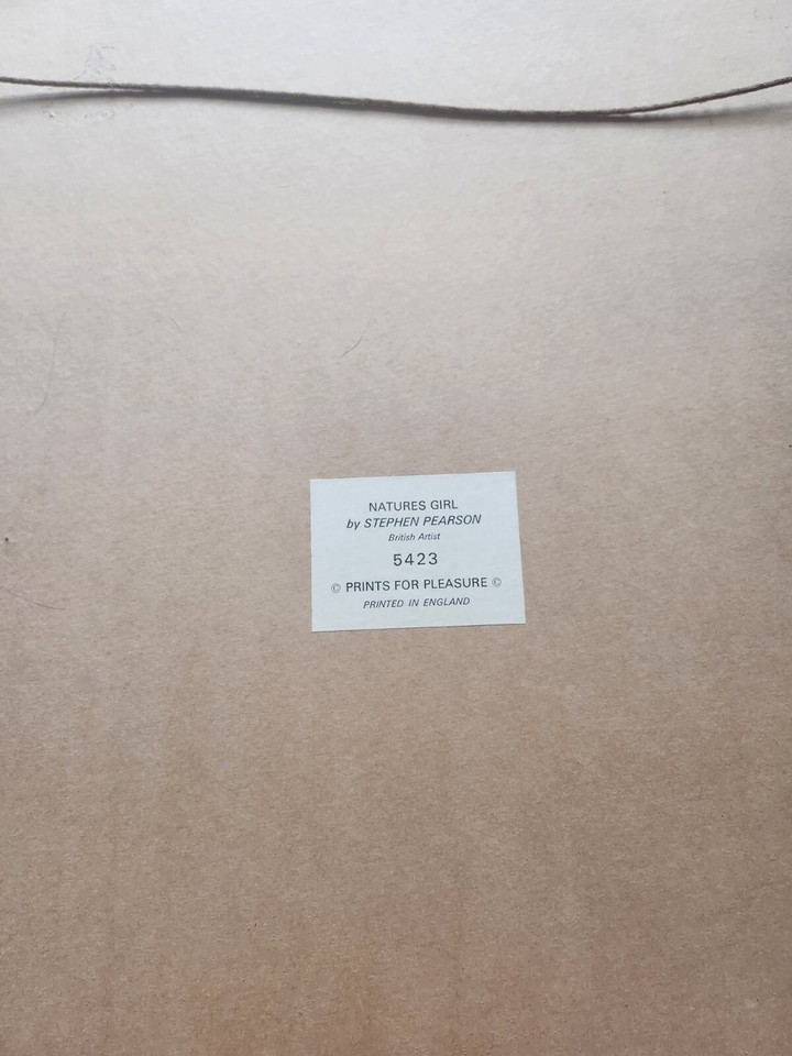 Stephen Pearson-Natures Girl Framed Vintage Print Shabner Tretchikoff ...