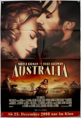 Baz Luhrmann AUSTRALIA original vintage 1 sheet movie poster 2008 | eBay