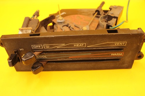 1987-95 Jeep Wrangler YJ Temperature Dash Heat Heater Control Climate ...