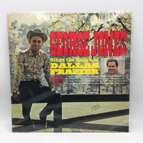 GEORGE JONES LP Album Vinyl SINGS THE SONGS OF DALLAS FRAZIER COUNTRY ...