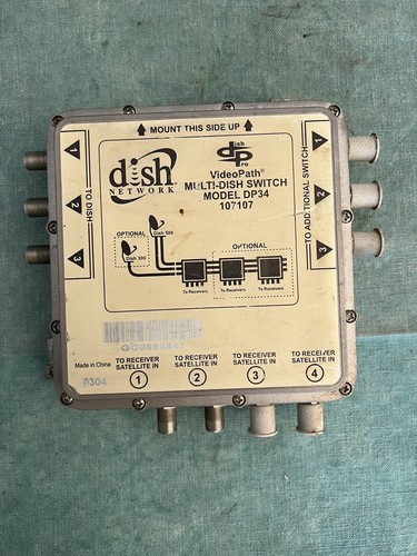 Dish Network Videopath Multi-Dish Switch 34 DP34 107107 | eBay