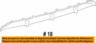 52169-76020 Toyota Cover, rear bumper, lower 5216976020, New Genuine ...