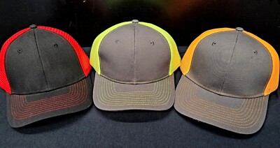 Classic Trucker Hat-Mesh/Snapback OSFA-Port Authority C112-NICE! | eBay