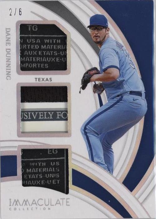 2022 Panini Immaculate Collection - Immaculate Materials Trios Dane ...