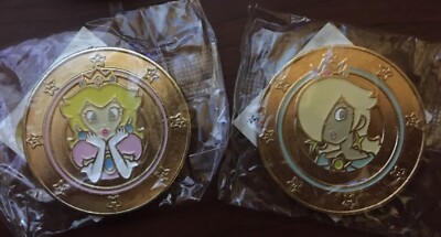 Wonder Ball Super Mario Coin Princess Peach And Rosalina Enamel Version ...