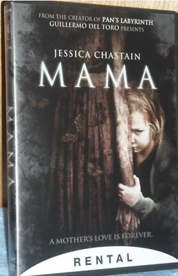 Mama (DVD, 2013) Jessica Chastain Nikolaj Coster-Waldau Megan ...