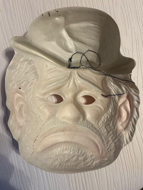 VINTAGE BEN COOPER HALLOWEEN MASK EMMET KELLY CLOWN HOBO | eBay
