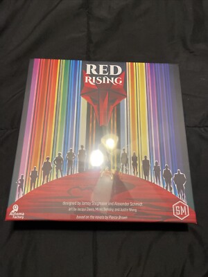 Red Rising Board Game | 1-6 Players | 60 Min Strategy Game for Ages 14 ...
