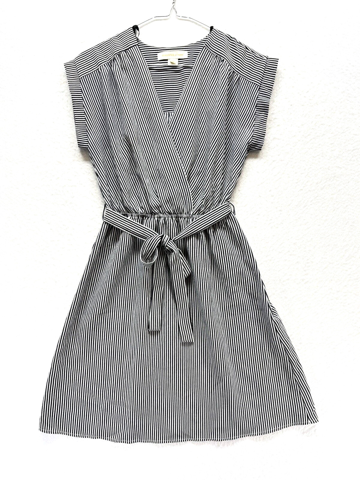 Monteau Los Angeles Faux Wrap Dress Womens Size Xs … Gem
