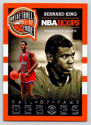 2013-14 NBA Hoops Hall Of Fame Heroes #17 Bernard King Washington ...