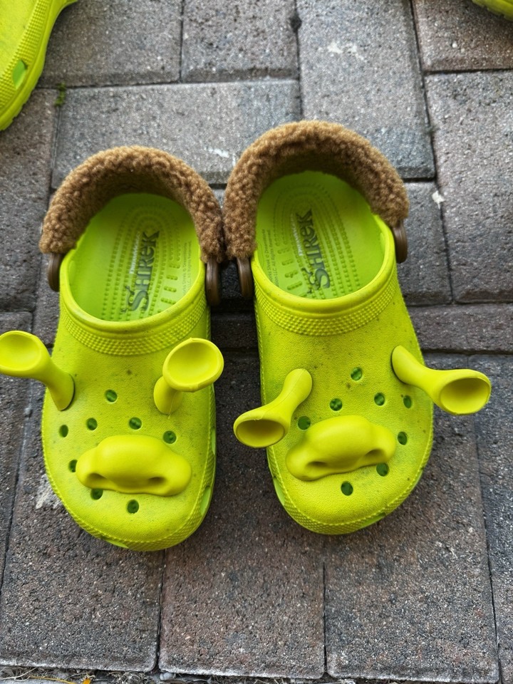 Crocs Shrek /Shrek Crocs /Crocs Shrek Sz M7 M9 | eBay