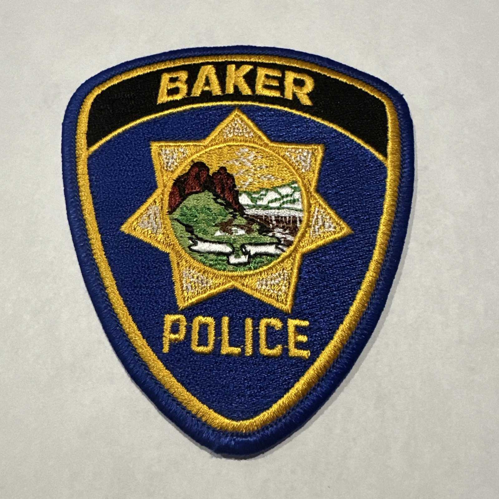 Baker Montana Police Patch | eBay