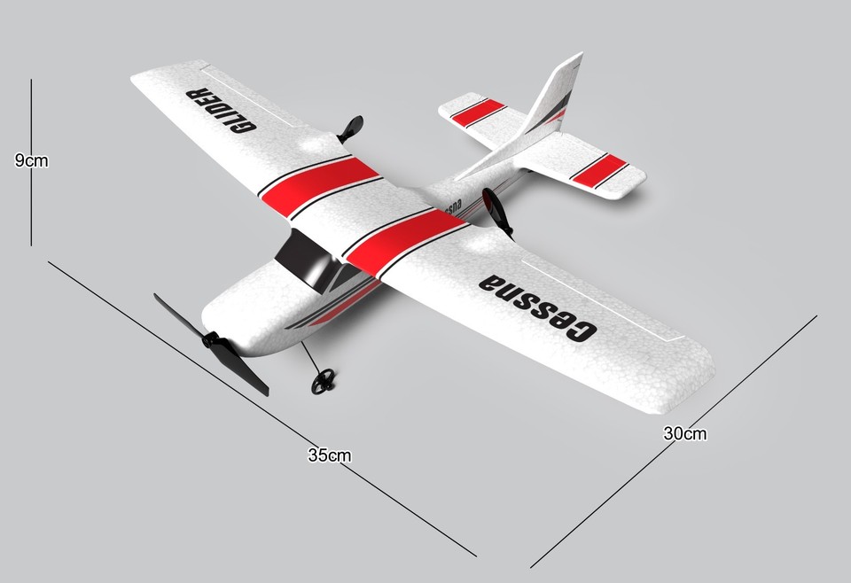 rc airplanes new cessna fixed wing remote controlled glider 2.4Ghz EPP ...