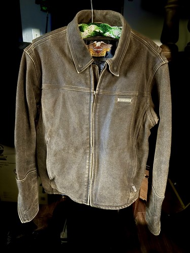 Harley-Davidson Distressed Brown Billings Fargo Leather Jacket 97193 ...