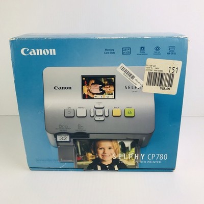 Canon SELPHY CP780 Portable Photo Printer BRAND NEW Silver | eBay