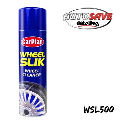 Carplan Wheel Slik Wheel Cleaner 500ml Auto Car Cleaning Shine Tyres | eBay