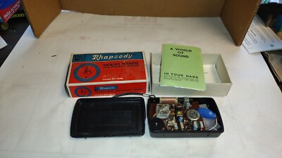 VINTAGE RHAPSODY SOLID STATE AM POCKET RADIO MODEL RY-649 | eBay