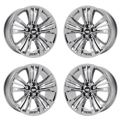 20" Cadillac CT6 PVD Bright Chrome Wheels Rims Factory OEM 23391984 ...
