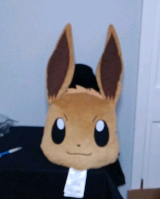 25 Inches ×12 In Pokemon Eevee Figural Head Pillow Soft & Clean | eBay