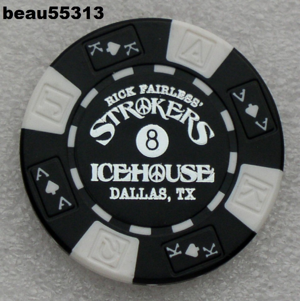 ⭐"RICK FAIRLESS" STROKERS ICEHOUSE DALLAS TEXAS CUSTOM HARLEY DEALER ...