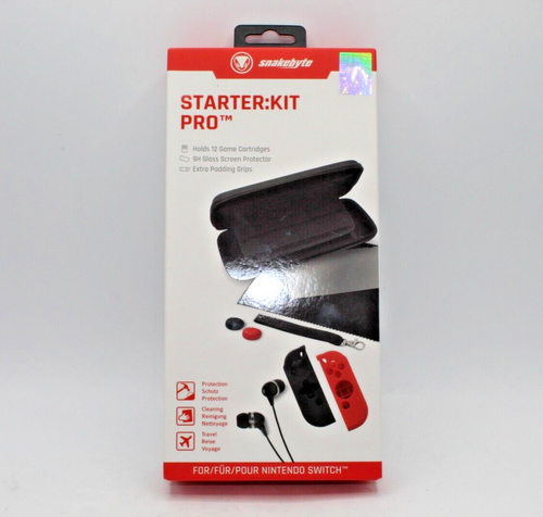 Snakebyte Nintendo Switch Starter Kit Pro Case *NEW * Free Shipping | eBay