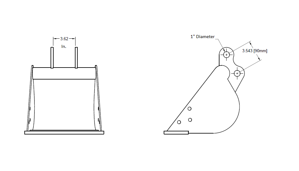 Excavator Pin Size Chart How To Measure Bucket Pin Dimensions On A