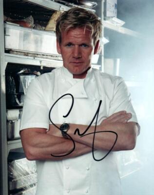 Gordon Ramsay autographed 8x10 Picture signed Photo and COA | eBay