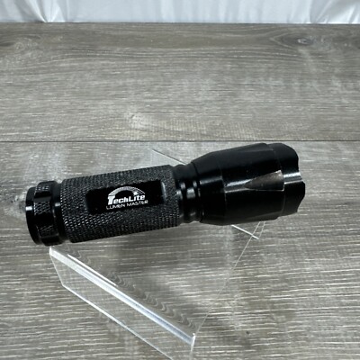 TechLite LUMEN MASTER Bright Brighter Flashing Black Tactical ...