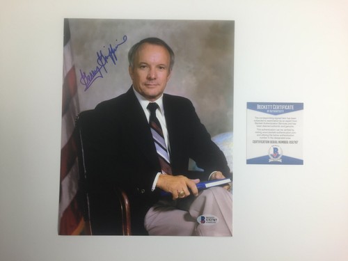 Gerald Gerry Griffin NASA Flight Director Signed 8x10 Photo Autograph ...