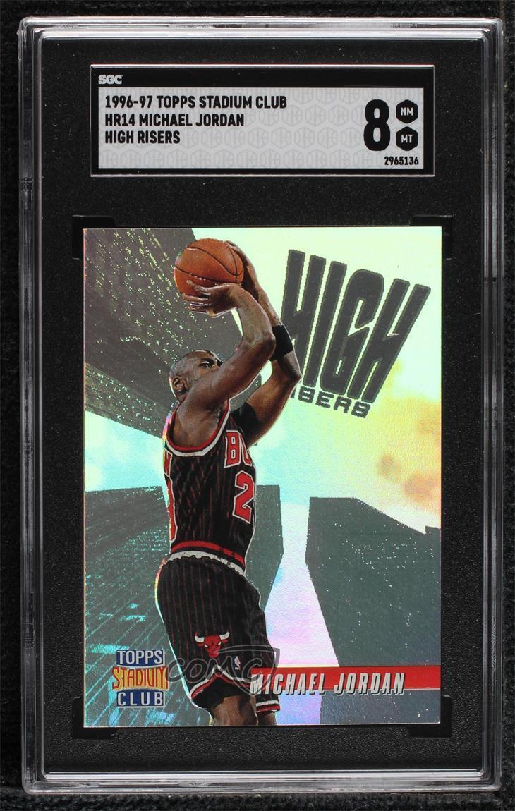 1996-97 Topps Stadium Club - High Risers #HR 14 Michael Jordan for sale ...
