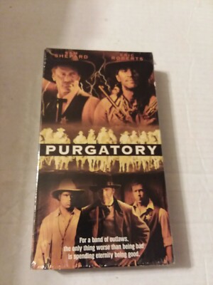 Purgatory VHS 1999 Video Tape Western Sam Shepard Eric Roberts Action ...
