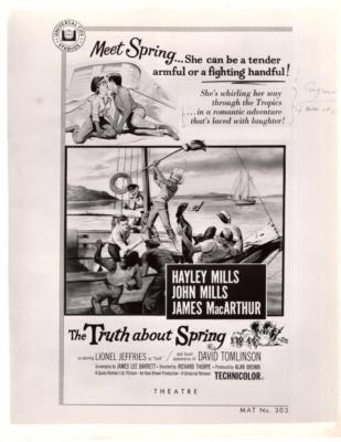 "The Truth about Spring" Vintage Movie Still Advertisement | eBay