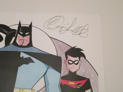 Batman / Robin Print - Louis Small Jr. - Autographed | eBay