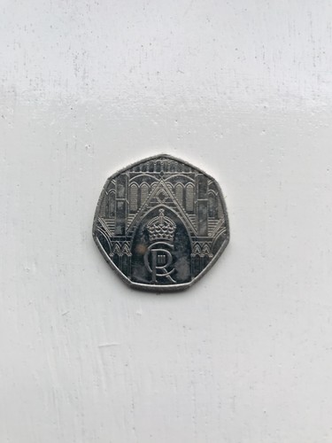 UK King Charles III Coronation 50p Coin - Circulated - Royal Mint Rare ...