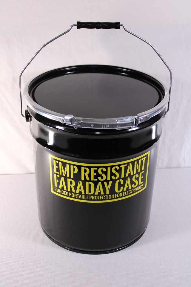Faraday Cage EMP Protection Box for CME EMI Large Shielded Case Bucket ...