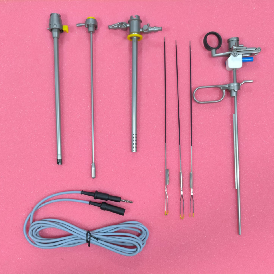 Hysteroscopy Working Element Surgery Set 4mm Instruments Resectoscope ...