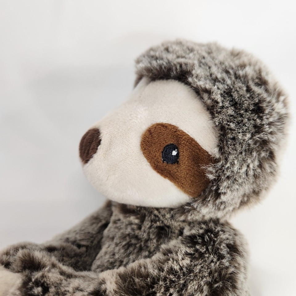 H&M Home Brown Sloth Plush Bear Teddy 12in Stuffed Animal Soft Toy Grip ...