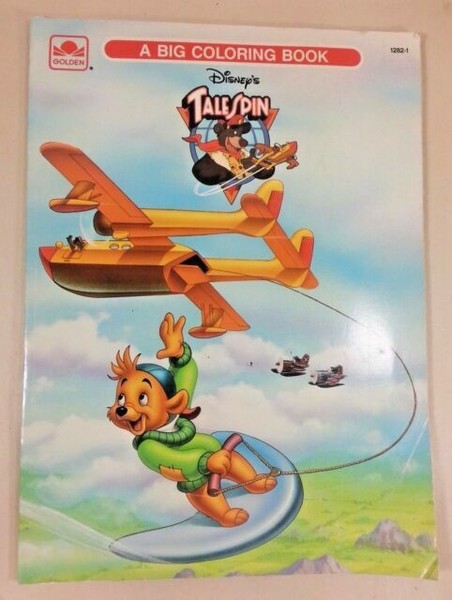 Talespin Vintage Golden Coloring Book 1990 for sale online | eBay