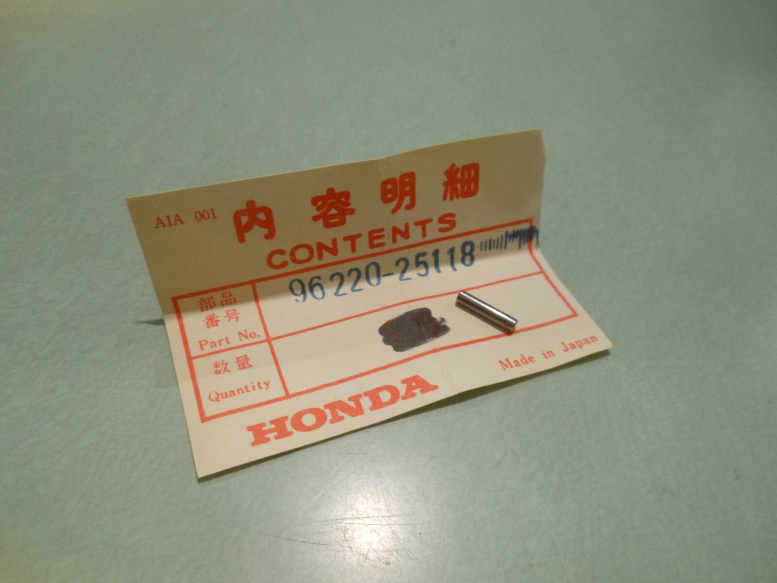 10 NOS OEM Honda BF100 + Roller Pin 2.5X11.8 Extension Case Qty.10 ...