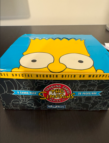 Simpsons Trading Cards (18) Sealed Packs 1994 Skybox Simpsons Series 2 ...