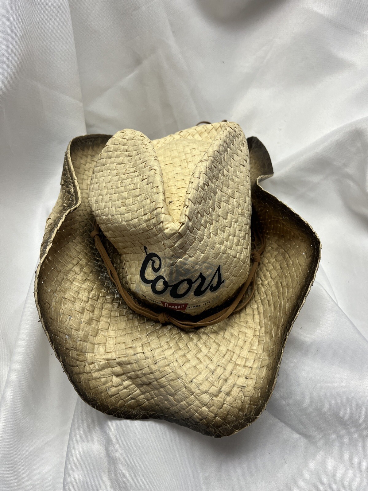 Coors Beer Straw Hat - Gem
