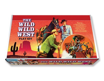 Marx Wild Wild West Play Set Box | eBay Australia