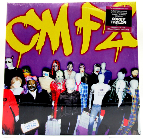Corey Taylor - "CMF2" NEW / SEALED - LTD 2xLP - BMG 538930240 - NEON ...